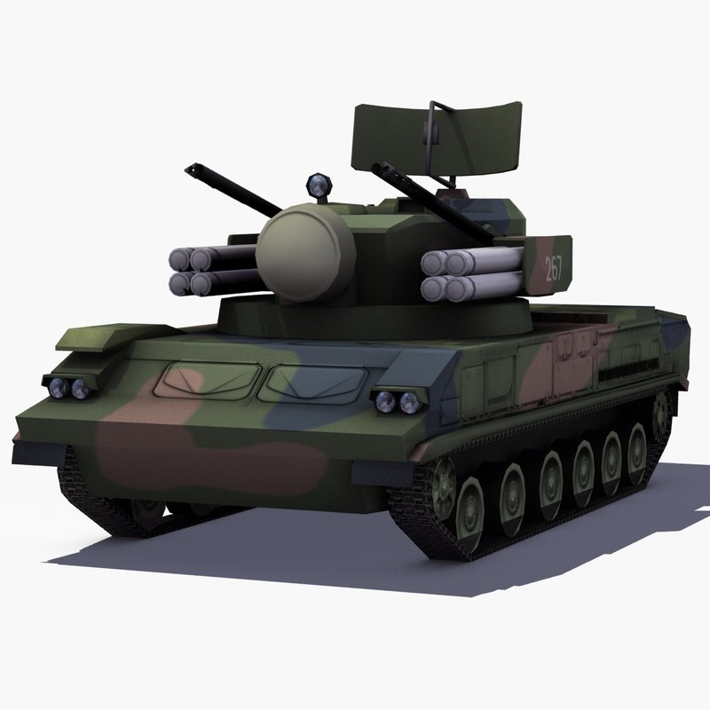 3d sa-19 tunguska