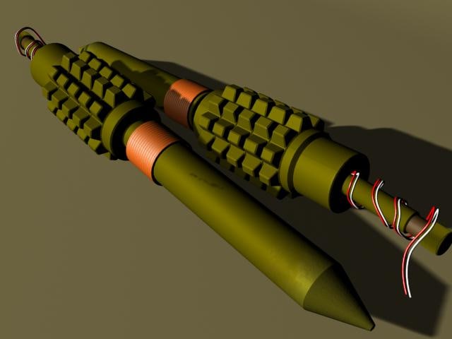 pomz-2m anti-personnel 3d max