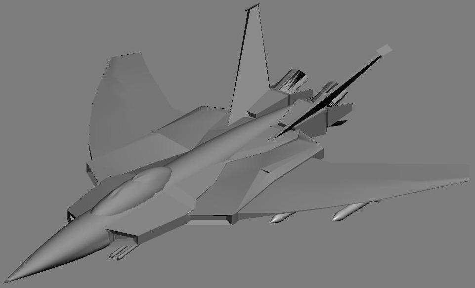 3d model plane