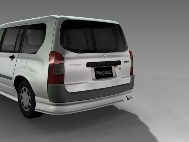 toyota probox 3d max