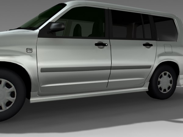 toyota probox 3d max