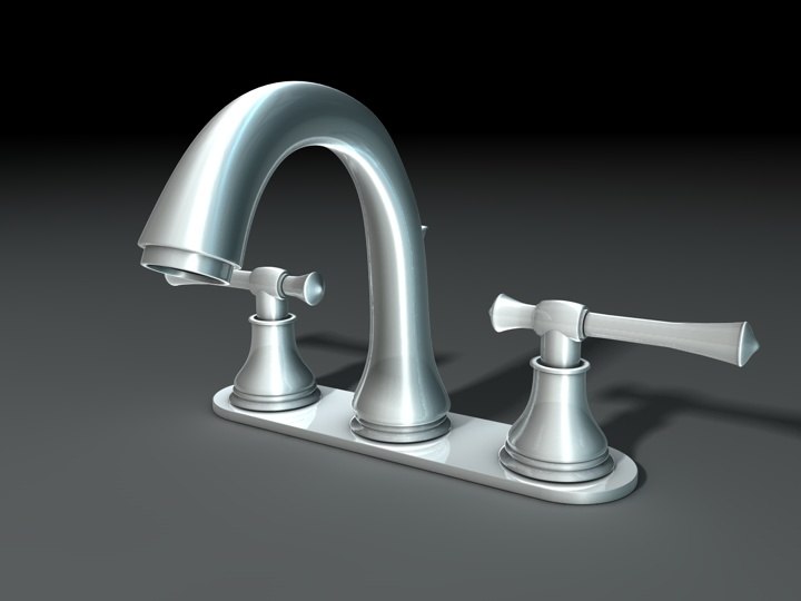 3d model of faucet-1 faucet
