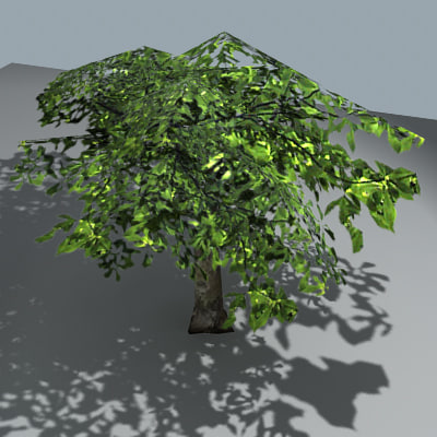maya simple tree