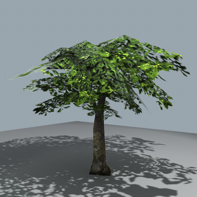 maya simple tree