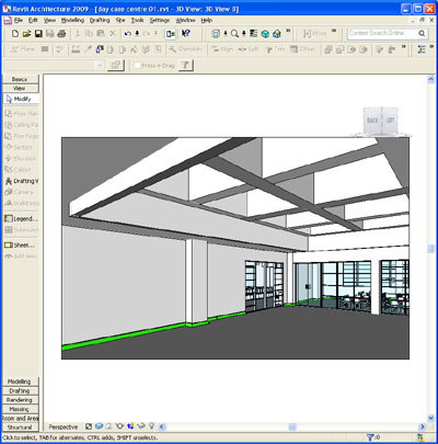 school building revit file 3d model