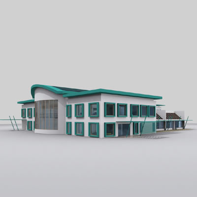 school building revit file max
