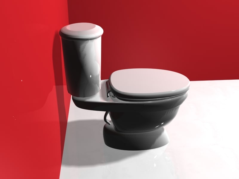 3d commode model