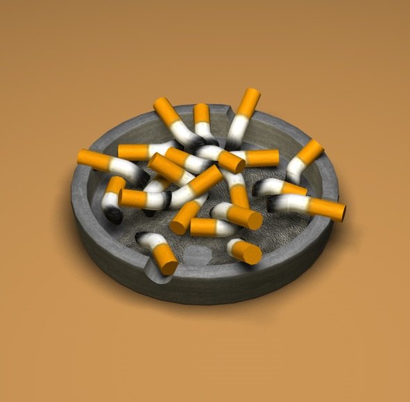 ash-tray c4d free