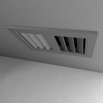 3ds max ceiling ventilation