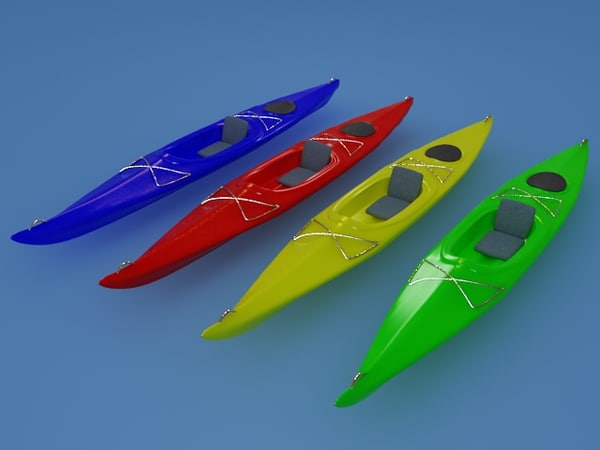 Kayak 3D Models for Download | TurboSquid