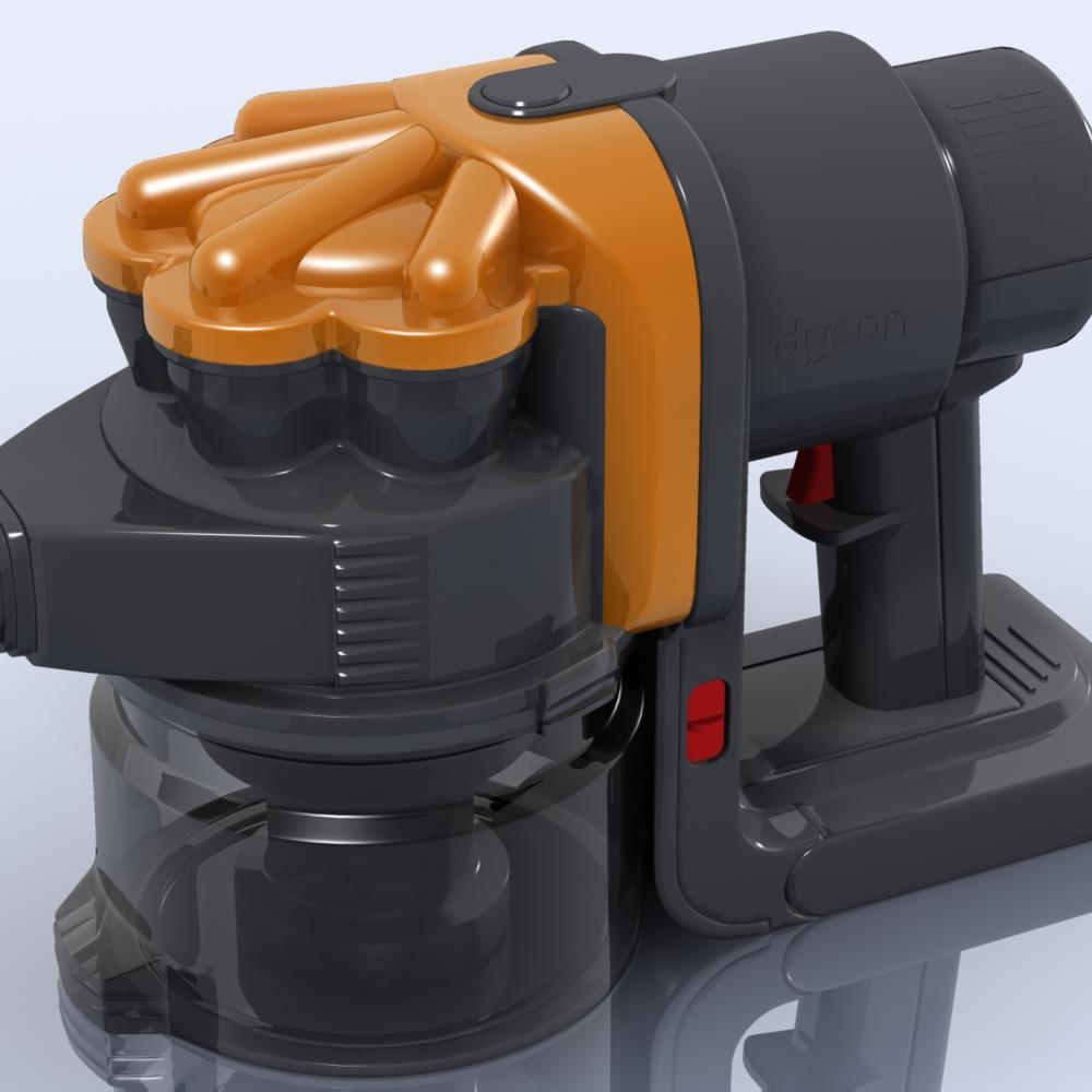 vacuum cleaner dyson dc16 3d model