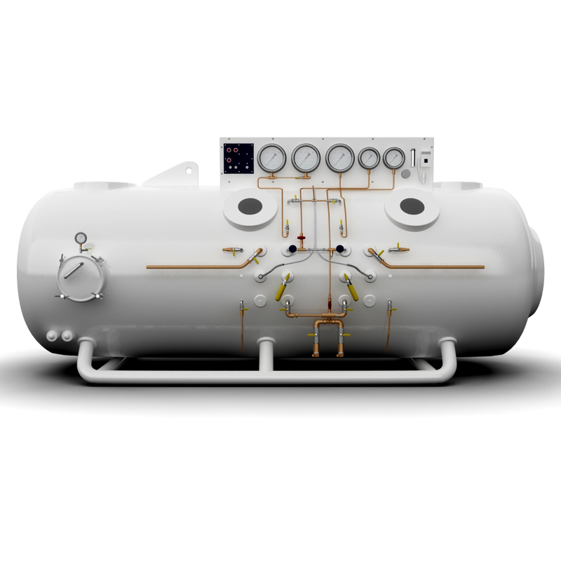 decompression tank 3d max