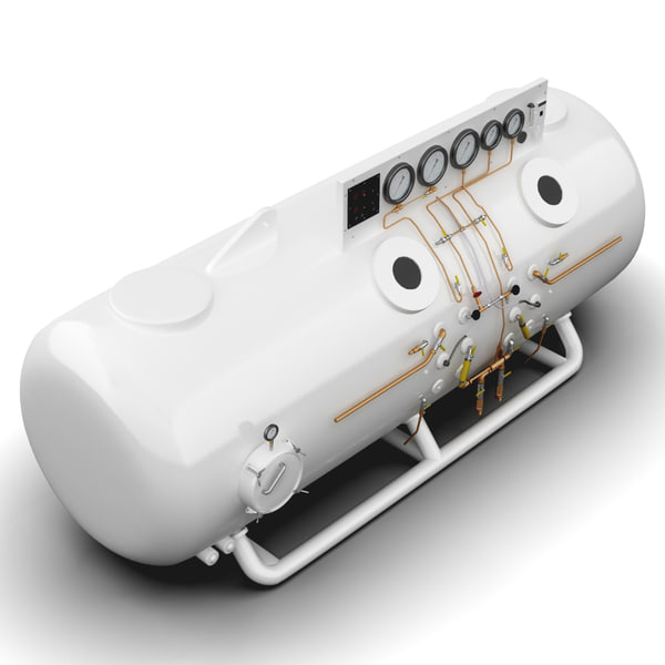 decompression tank 3d max