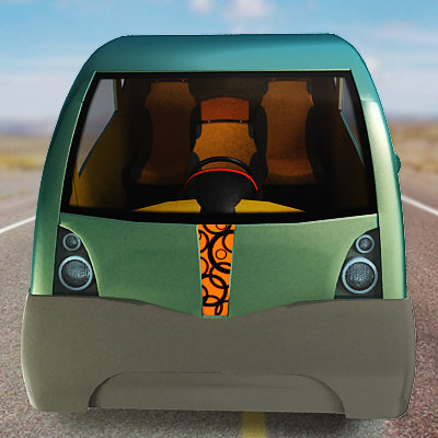 3ds max new car mini cat