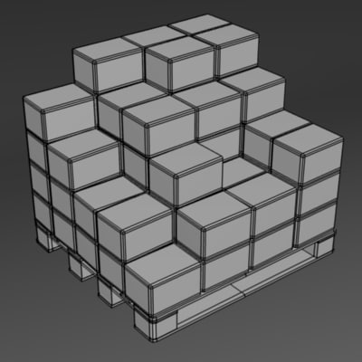 warehouse object 3d model