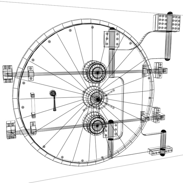 bank vault 3d lwo