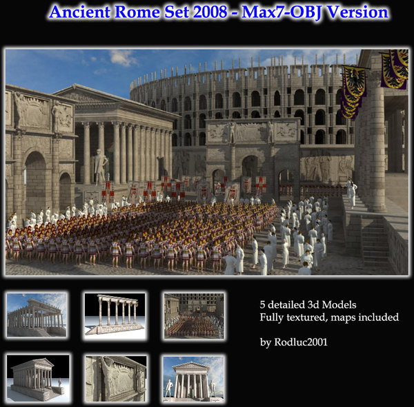 3ds max ancient buildings