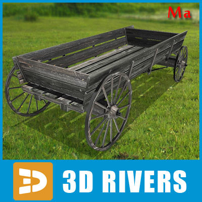 3ds max draw cart 01