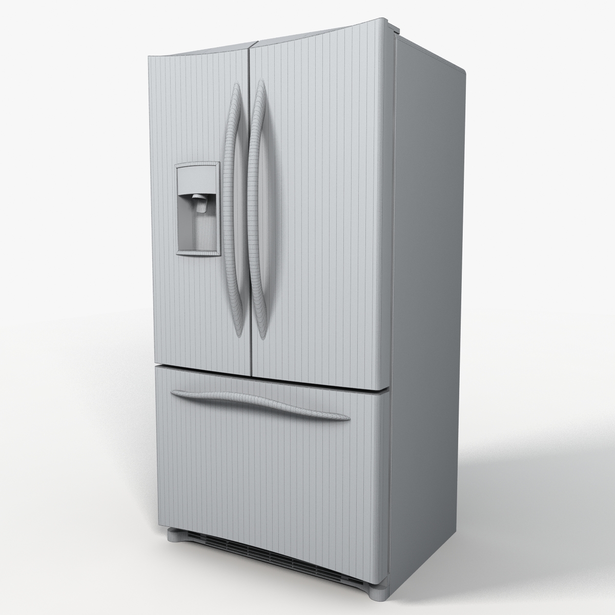 refrigerator freezer 3d max