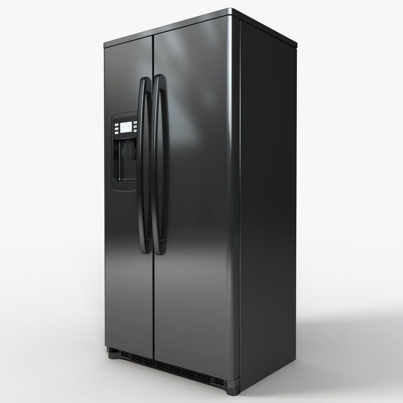 refrigerator freezer 3d max