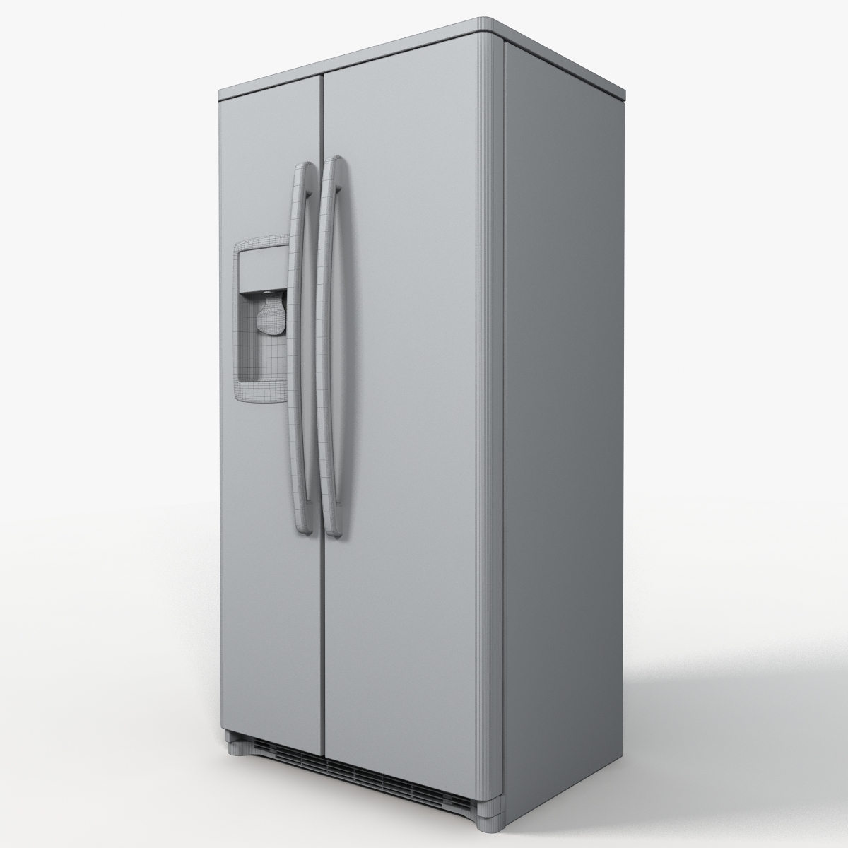refrigerator freezer 3d max