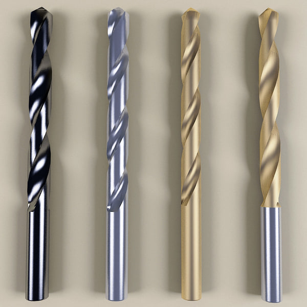 3d drill bits model
