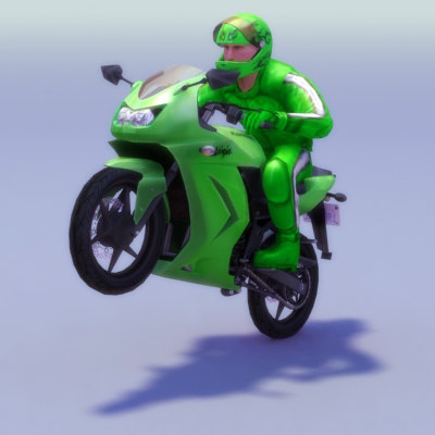 Motorcycle Pilot 3D Models for Download | TurboSquid