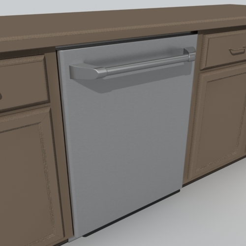 3d 3ds dishwasher dish washer