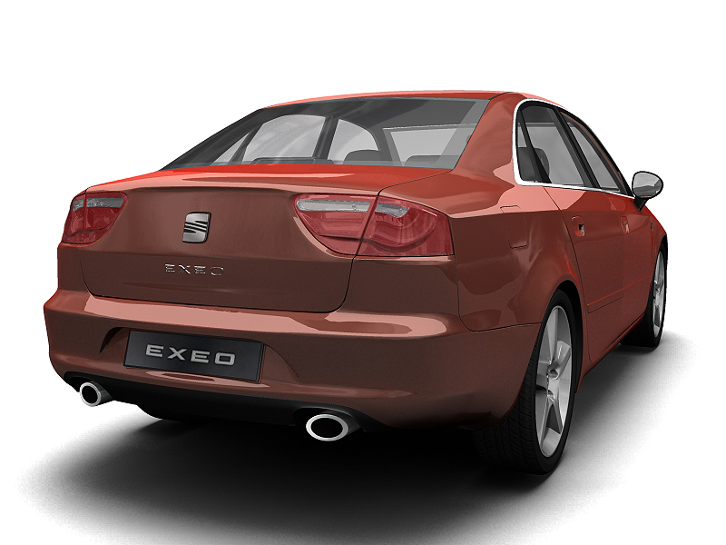 3d model 2010 seat exeo