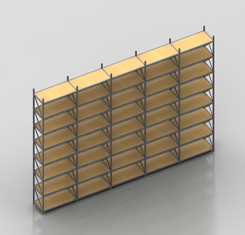 storage racks 3d max