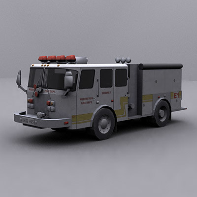 Fire Engine 3D Models for Download | TurboSquid