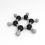 3d model benzene molecule structure
