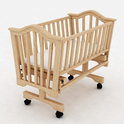 3d baby cradle
