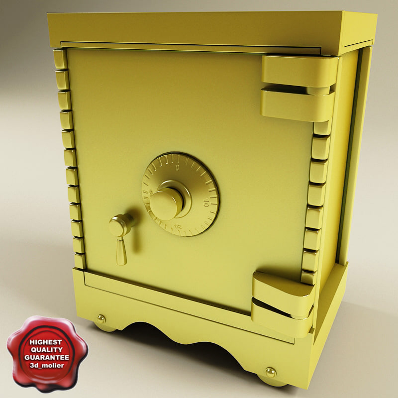 safe modelled 3d model