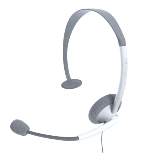 3dsmax xbox 360 live headset