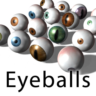 modelo 3d Ultimate Eyeball Pack para Maya - TurboSquid 451008