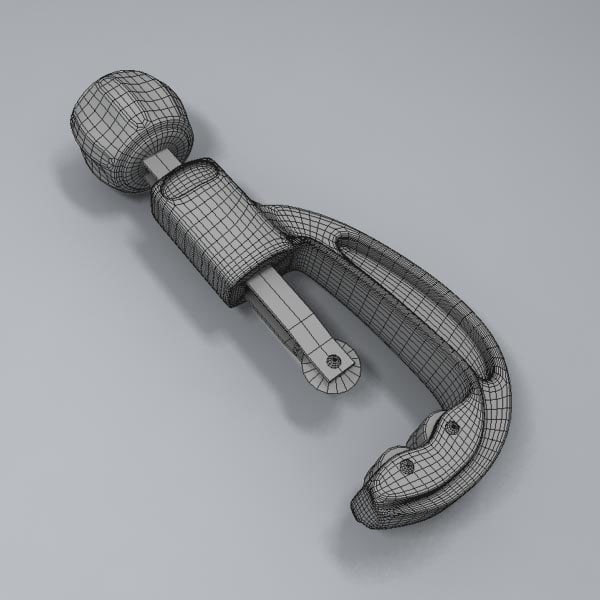 tube cutter 3d model
