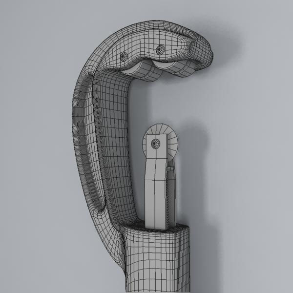 tube cutter 3d model