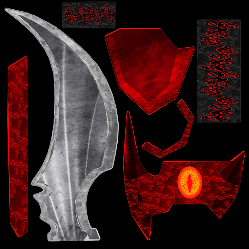 dragon wing blade 3d ma