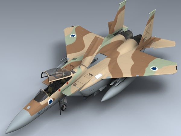 3d model f-15i raam