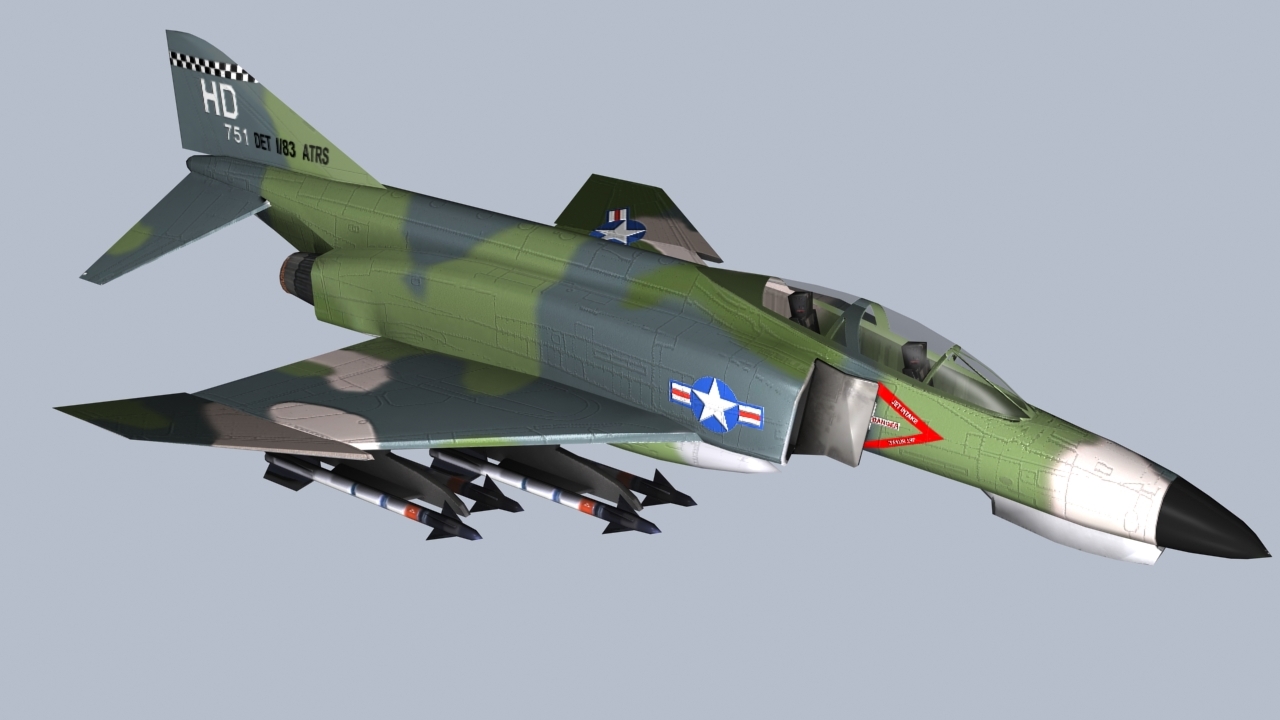 3d model f4 phantom
