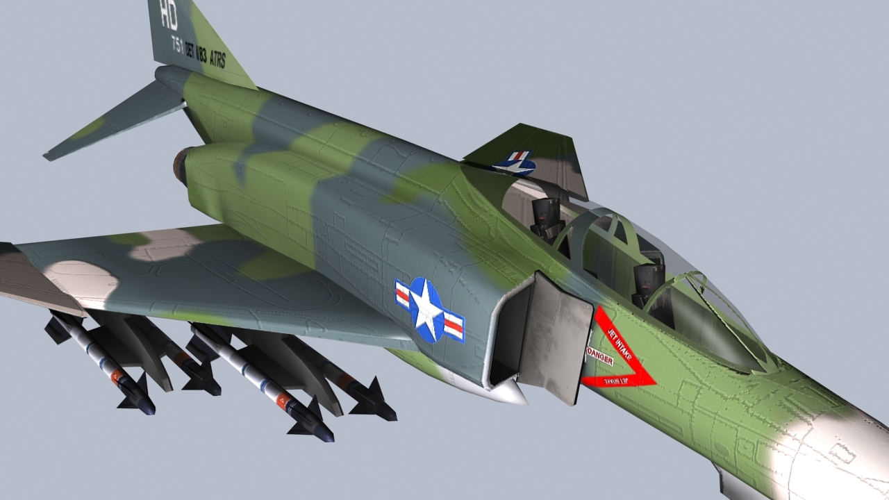 3d model f4 phantom