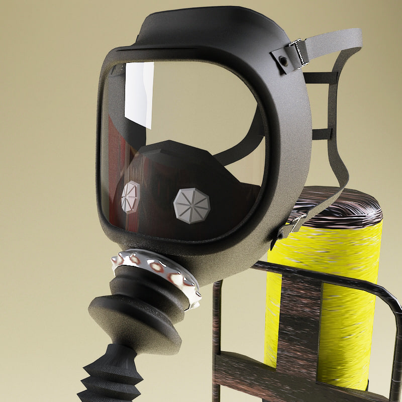 3d model breathing apparatus