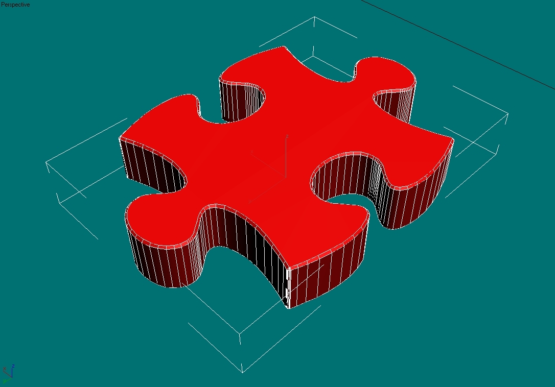 puzzle piece 3d model