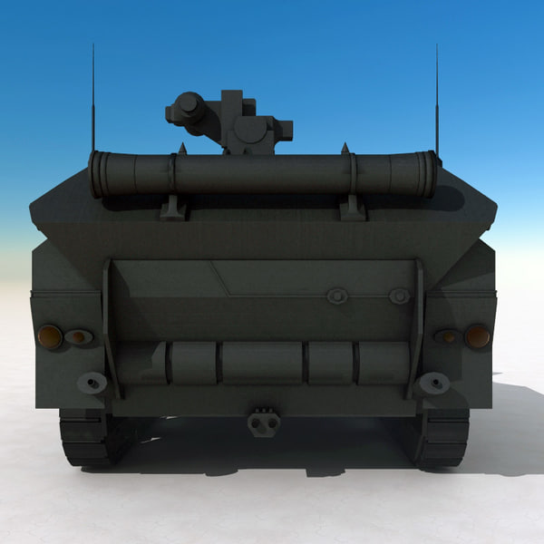 3d model of wiesel weapons fighting vehicle