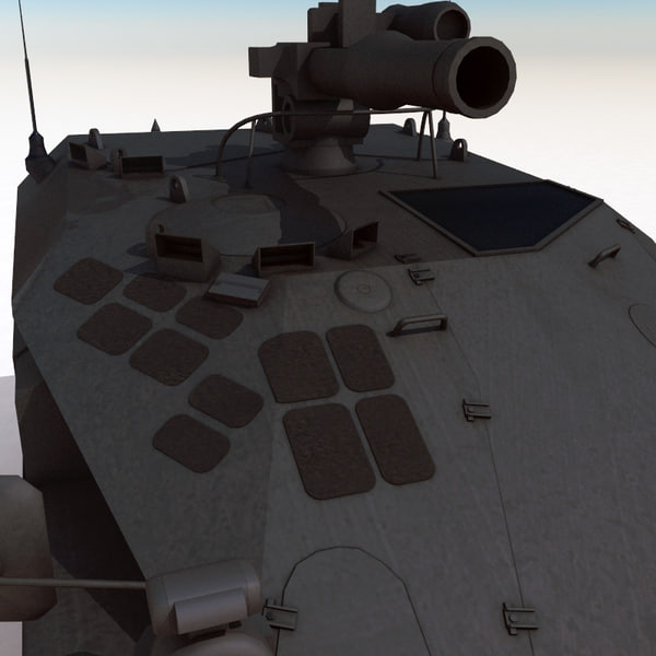 3d model of wiesel weapons fighting vehicle