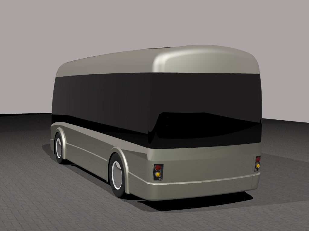 bus concept 3d model