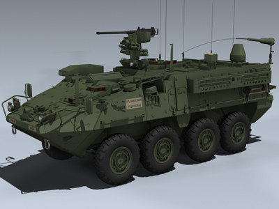 3d obj m1130 cv stryker