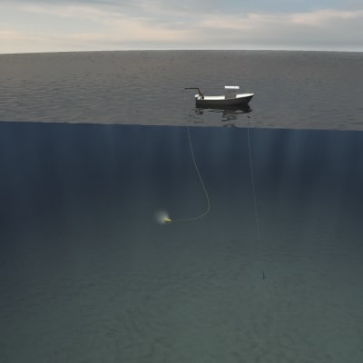 cutaway ocean underwater scenes 3d model