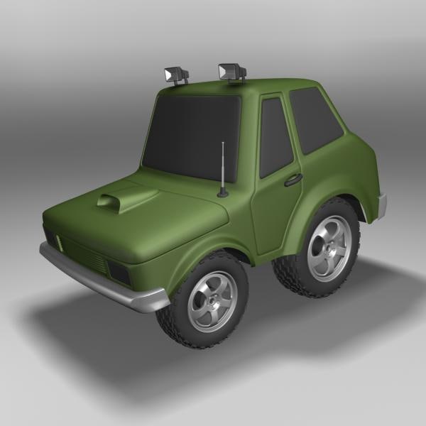 3ds max toy car